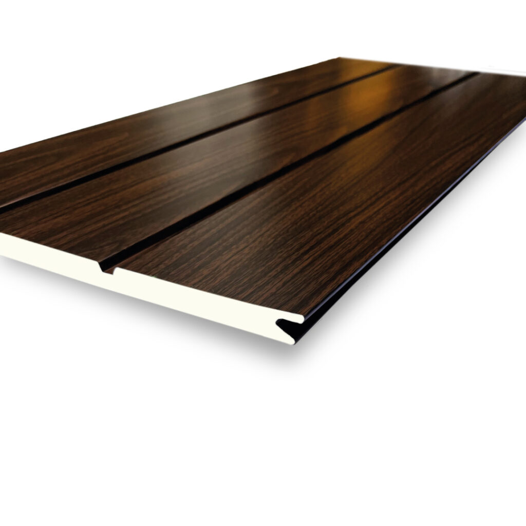 Siding Metálico Revestimientos Exterior Nogal - FerromasHome