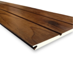 Siding Metálico Revestimientos Exterior Marrón - FerromasHome